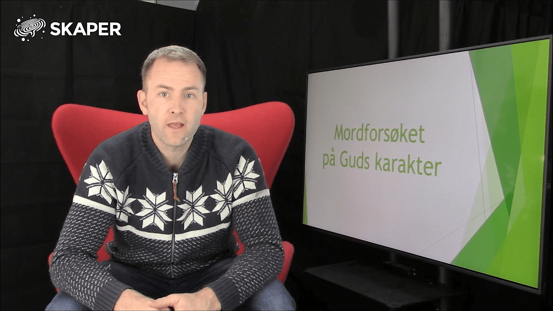 190112 SKAPER STUDIO – Mordforsøket på Guds karakter – Skaper